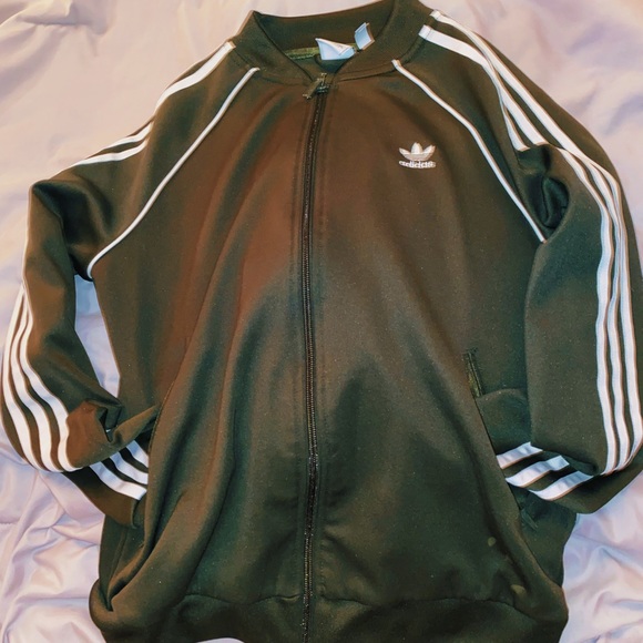 adidas | Jackets & Coats | Adidas Olive Green Zip Up | Poshmark